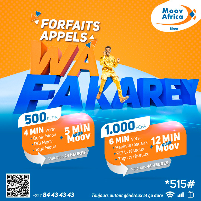 PASS FAKAREY - MOOV AFRICA NIGER